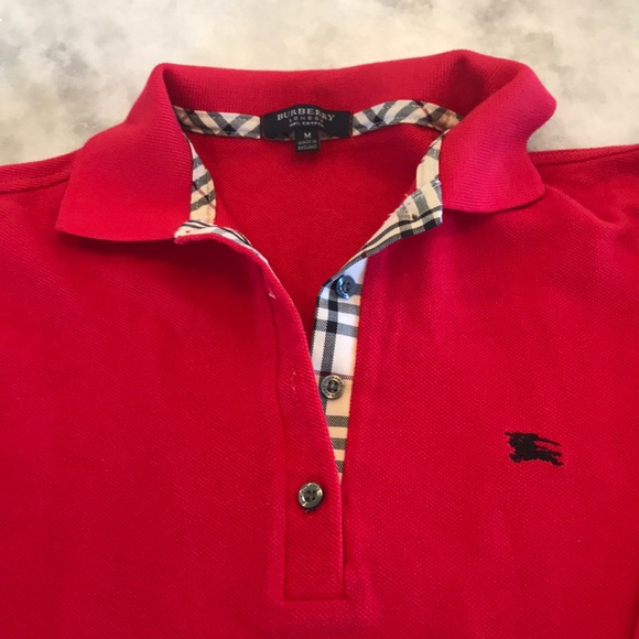Burberry | Tops | Burberry Polo Shirt | Poshmark